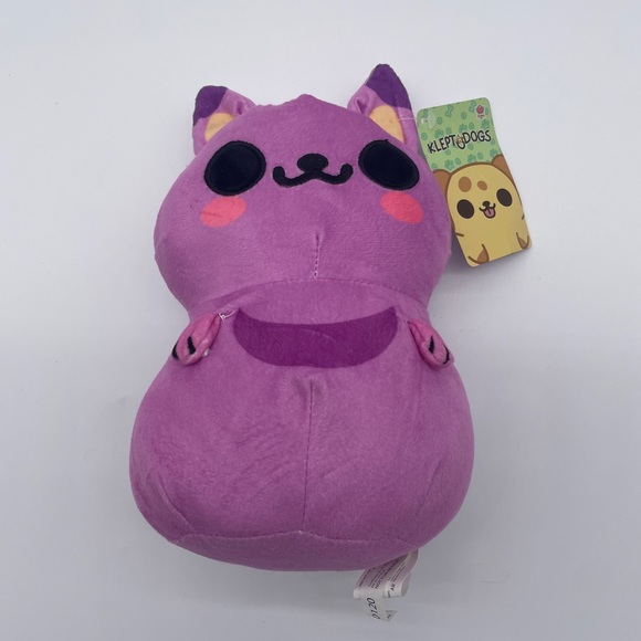 None | Toys | Kleptodog Purple Plush Cat Nwr | Poshmark